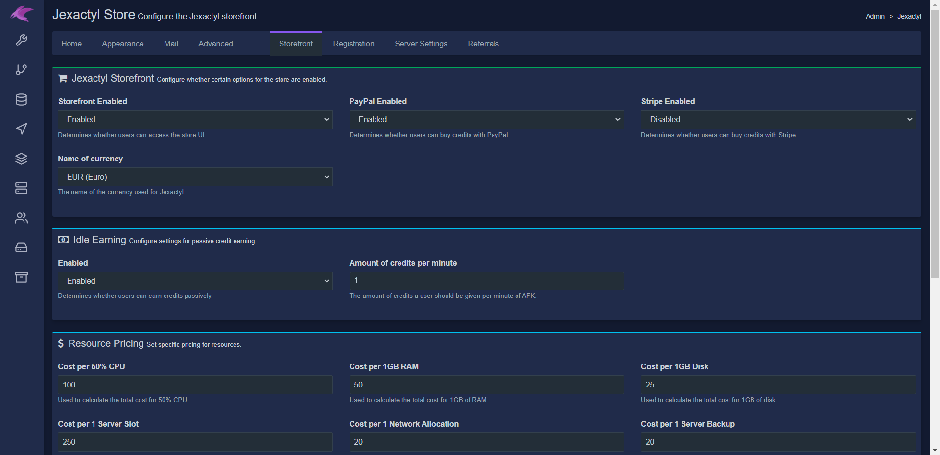 GitHub - Jexactyl/Jexactyl: Jexactyl is a fast, advanced and customisable game management panel ...